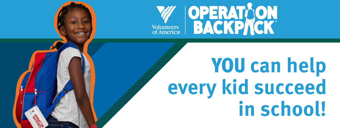 Operation Backpack Homepage | Volunteers of America